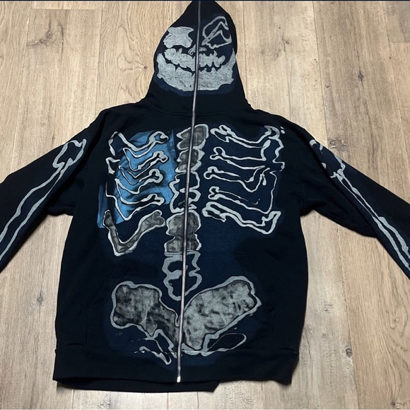 Travis Scott | Jackets & Coats | Travis Scott X Fragment Zip Up Hoodie ...